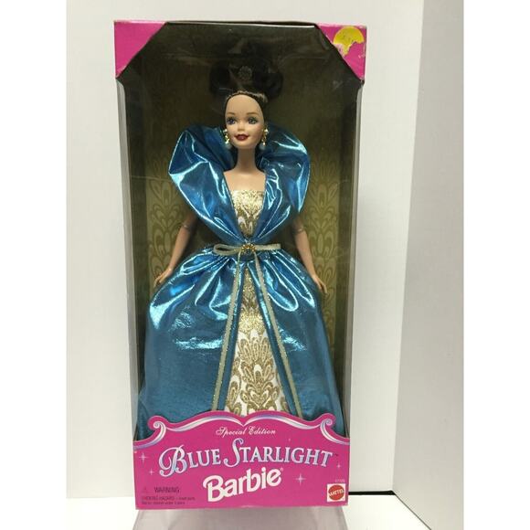 Mattel | Toys | Barbie Blue Starlight Barbie Doll 7125 1996 | Poshmark